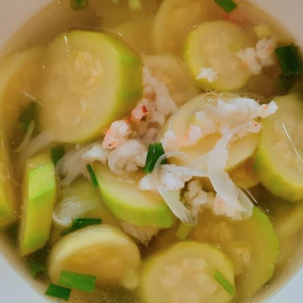 Cách nấu canh bí ngòi nấu tôm thanh ngọt, giải nhiệt cho gia đình - BepXua