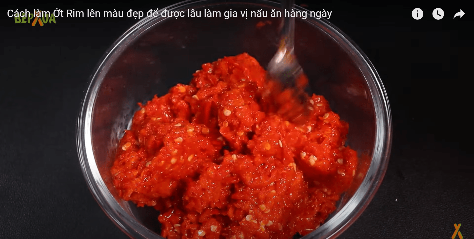 Cách làm ớt rim ngon miệng đẹp mắt còn để được lâu - BepXua