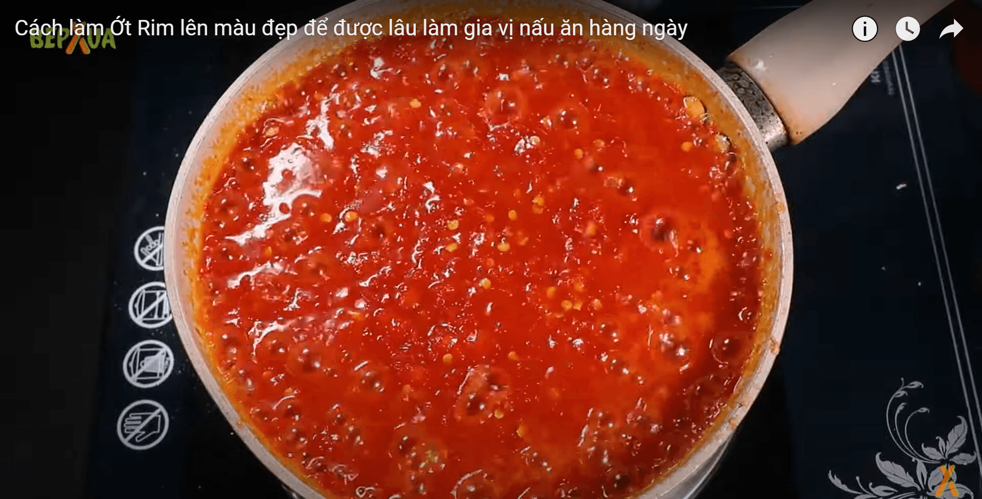 Cách làm ớt rim ngon miệng đẹp mắt còn để được lâu - BepXua